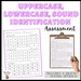 Uppercase, Lowercase, Sound Letter Identification Assessment - Etsy