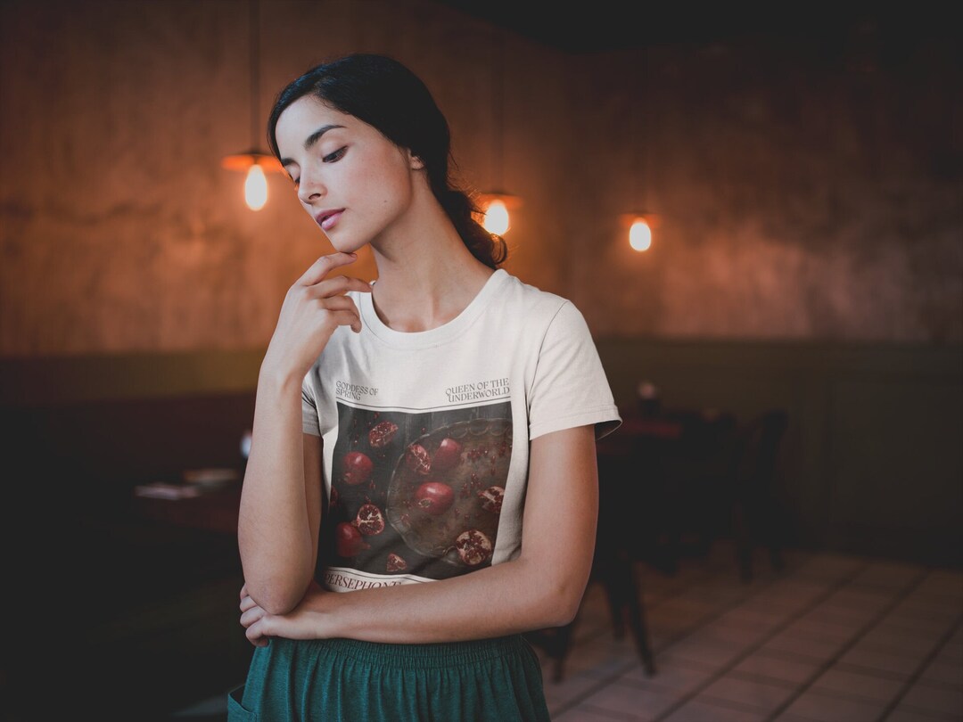 Lady Persephone T-shirt | Goddess of Spring Tee | Queen of the ...