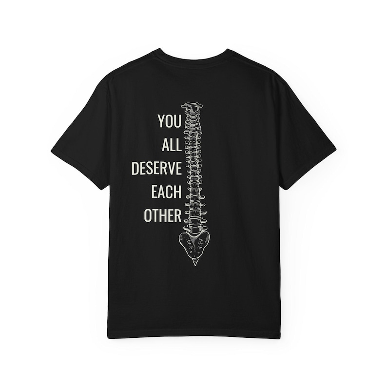 Spiritbox Soft Spine Shirt | Gothic Metal Band Tee | Centipede & Spine ...