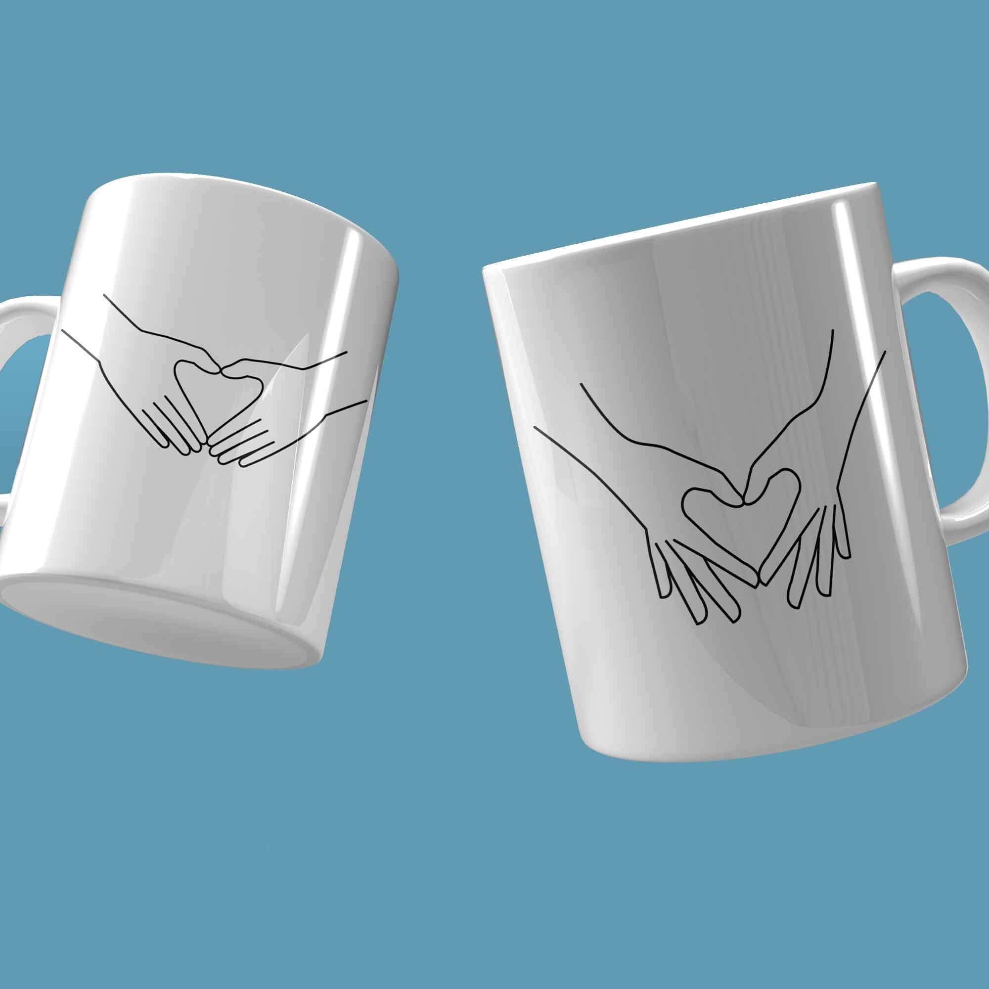 Hand Heart SVG Heart SVG Hand Heart Sign SVG - Etsy Canada