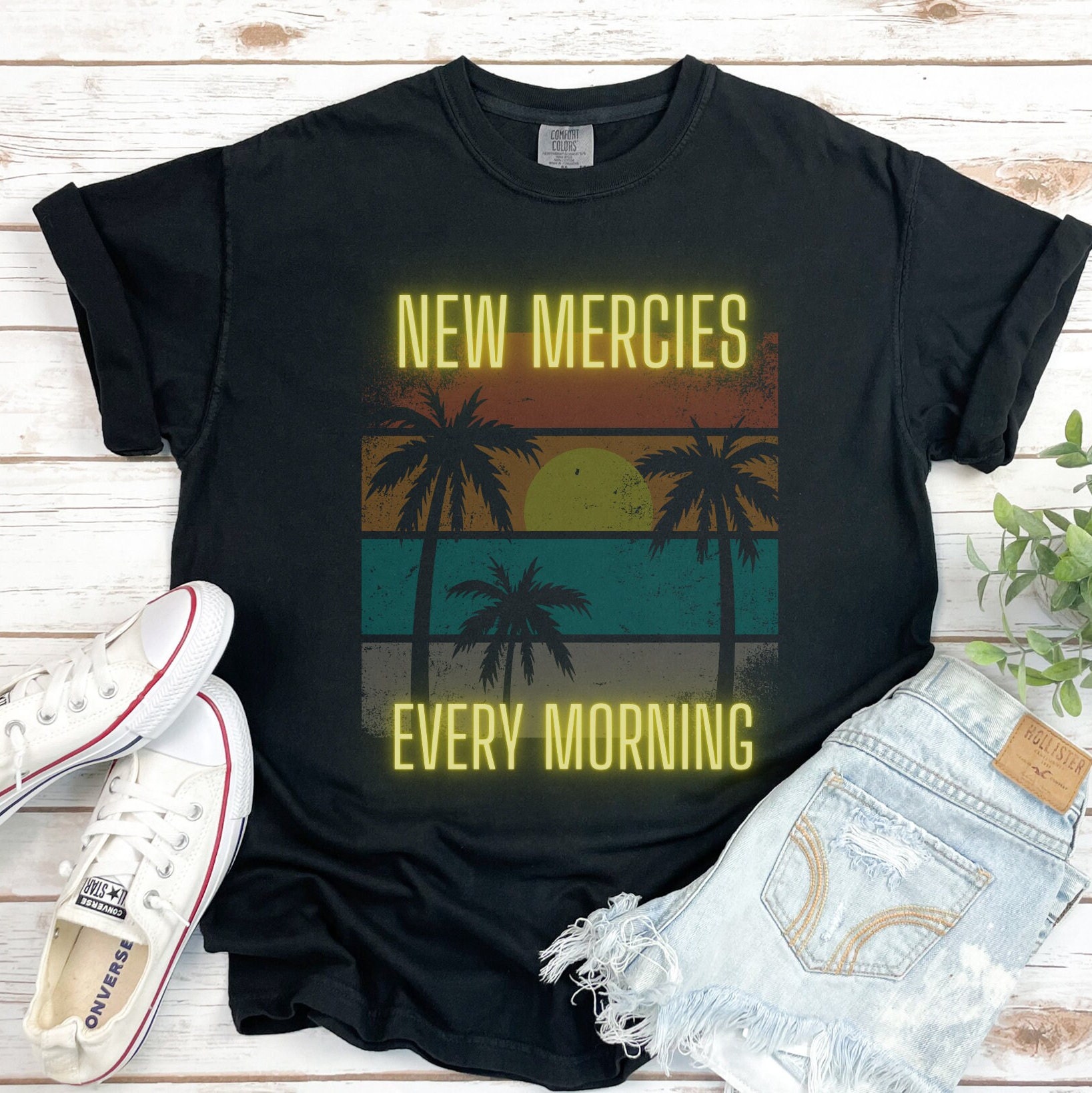 God's Grace and Mercy Divine Mercy Shirt His Mercies - Etsy