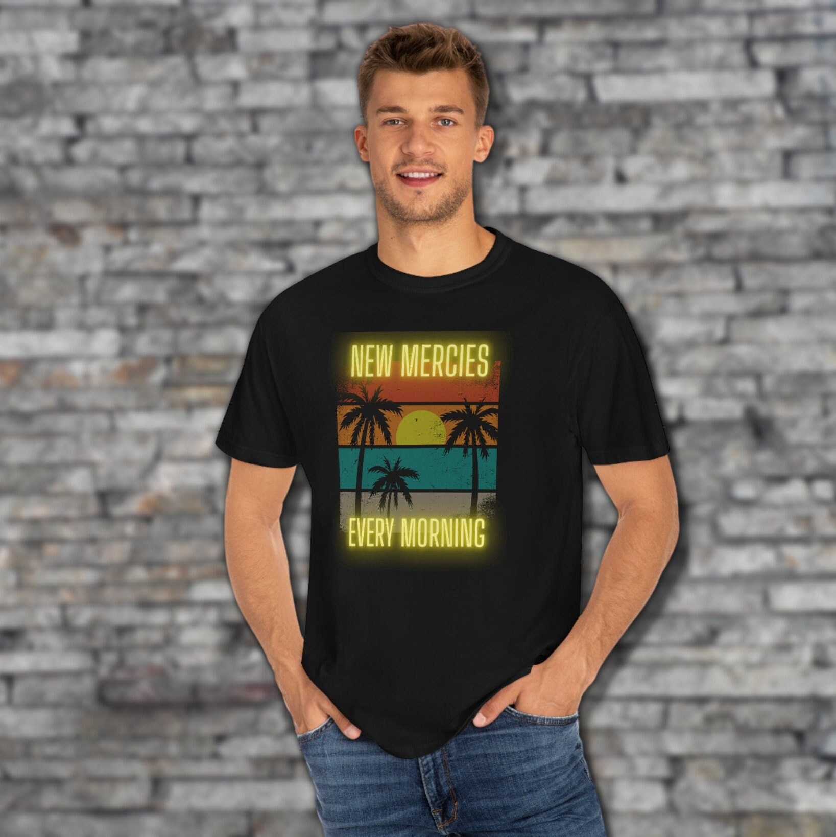 God's Grace and Mercy Divine Mercy Shirt His Mercies - Etsy