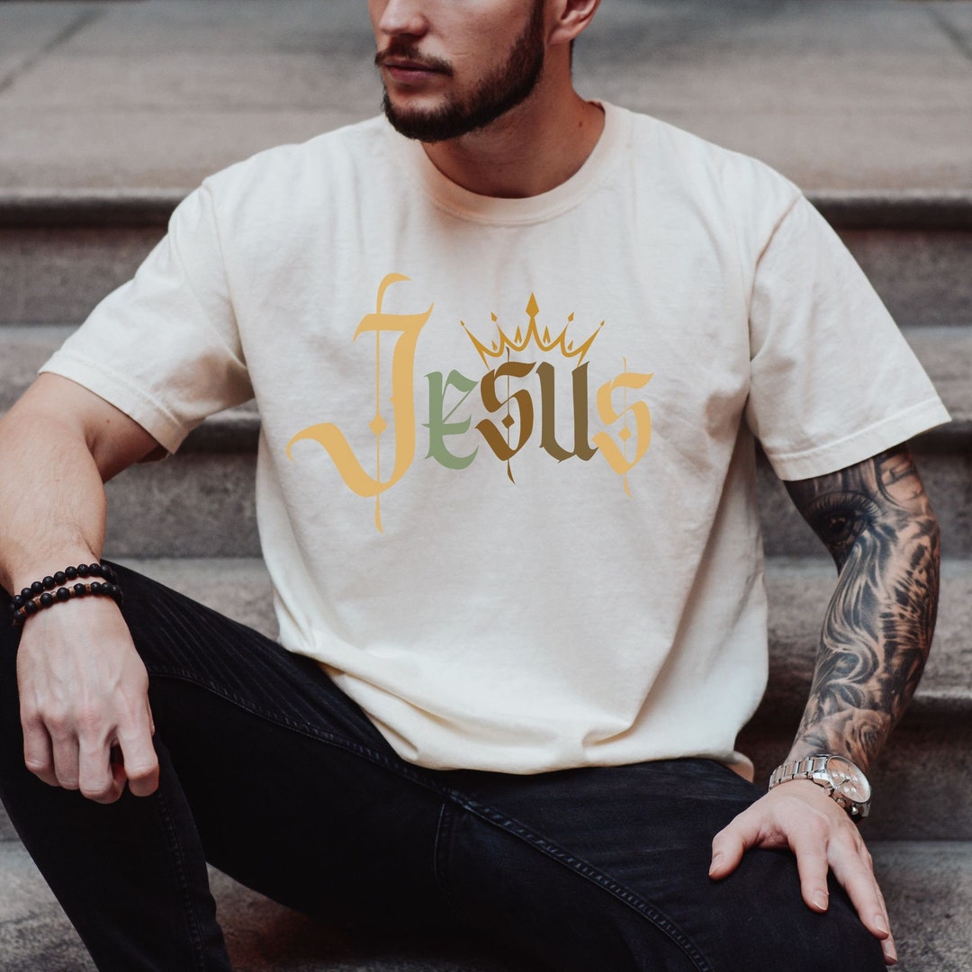 Bold Christian Shirt, Walks With Jesus, Rep for Jesus Shirt, in Jesus ...