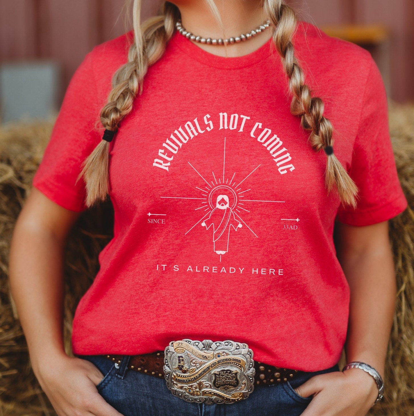 Revival T-shirt, All Night Revival, Asbury Revival Shirt, Rep for Jesus ...