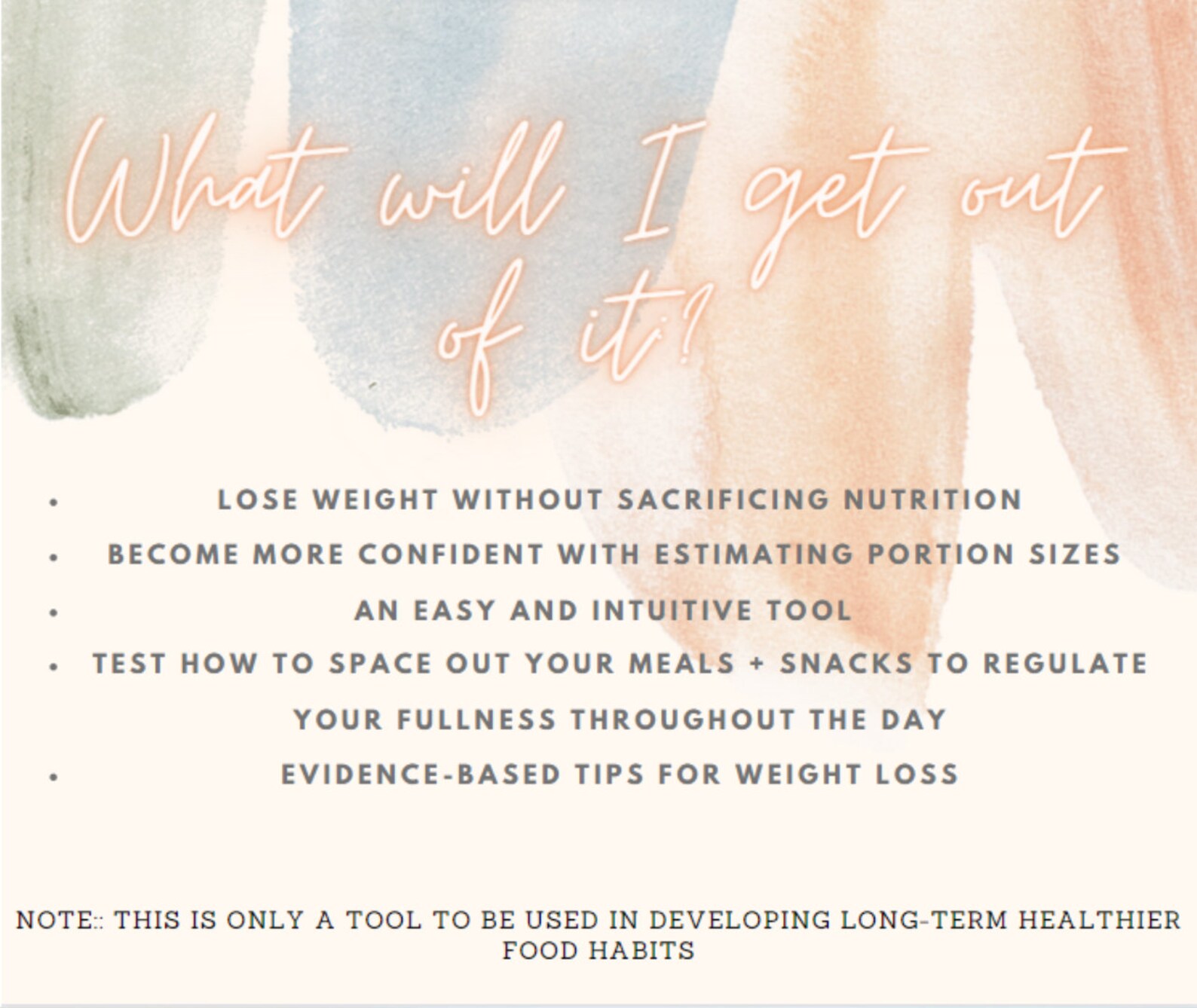 Easy Portion Size Guide, Meal Planner 1500kcal Diet Portion Control ...