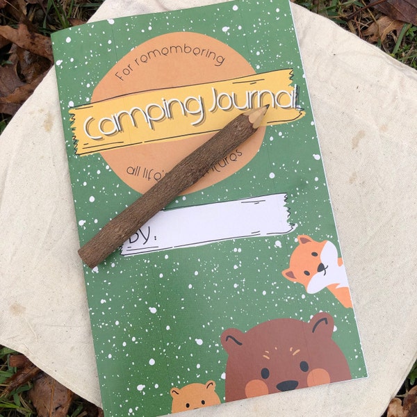 Camping Journal - Etsy