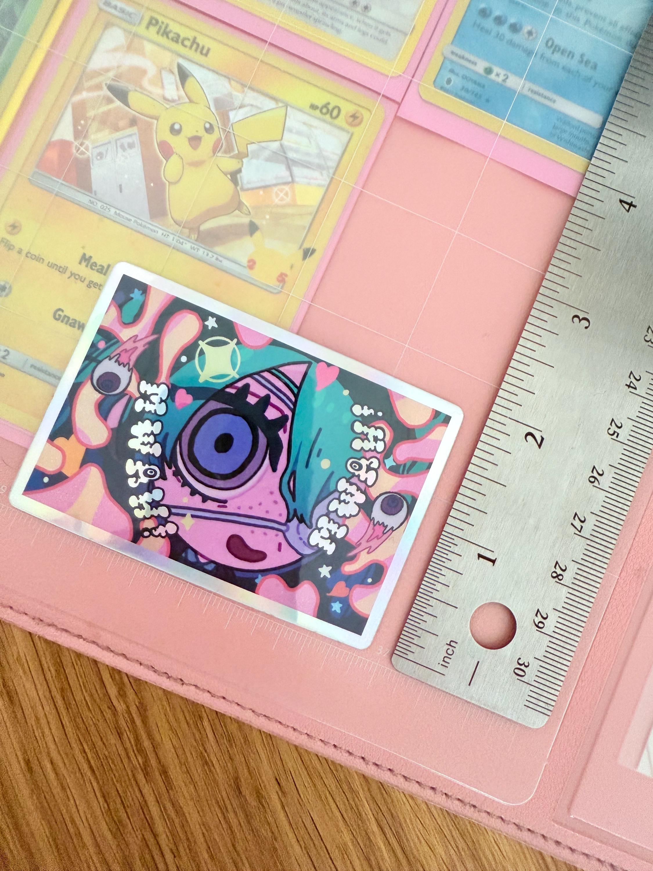 Holographic Monitoring Chibi Miku Sticker - Etsy