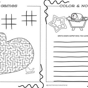 Kids Sermon Notes Christmas Bundle - Etsy