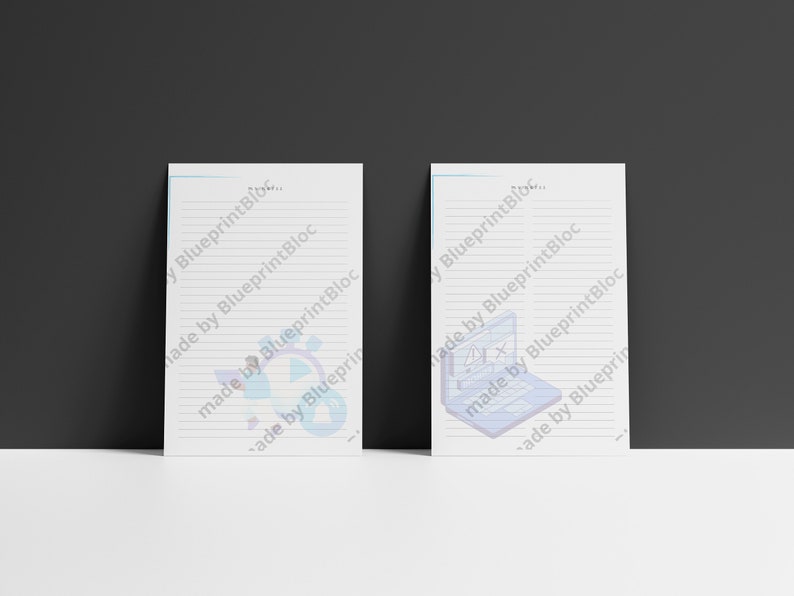 Aesthetic Notes Template - Etsy