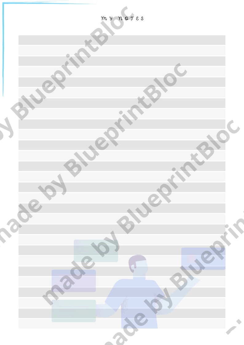 Aesthetic Notes Template - Etsy