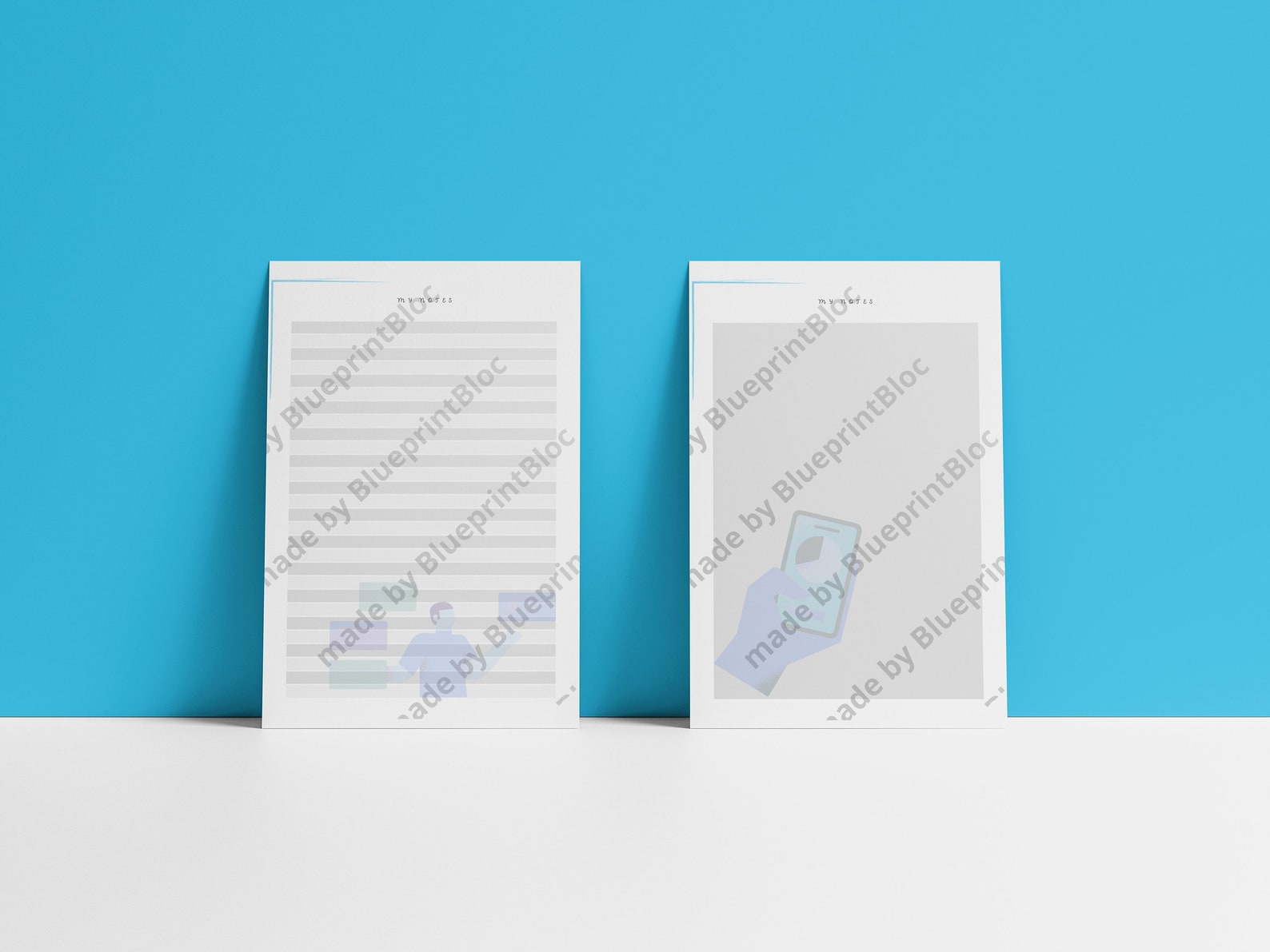 Aesthetic Notes Template - Etsy