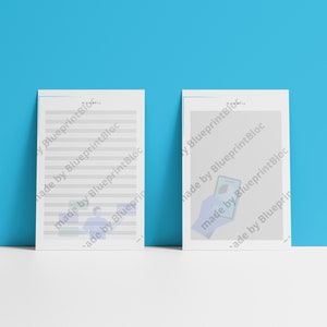 Aesthetic Notes Template - Etsy