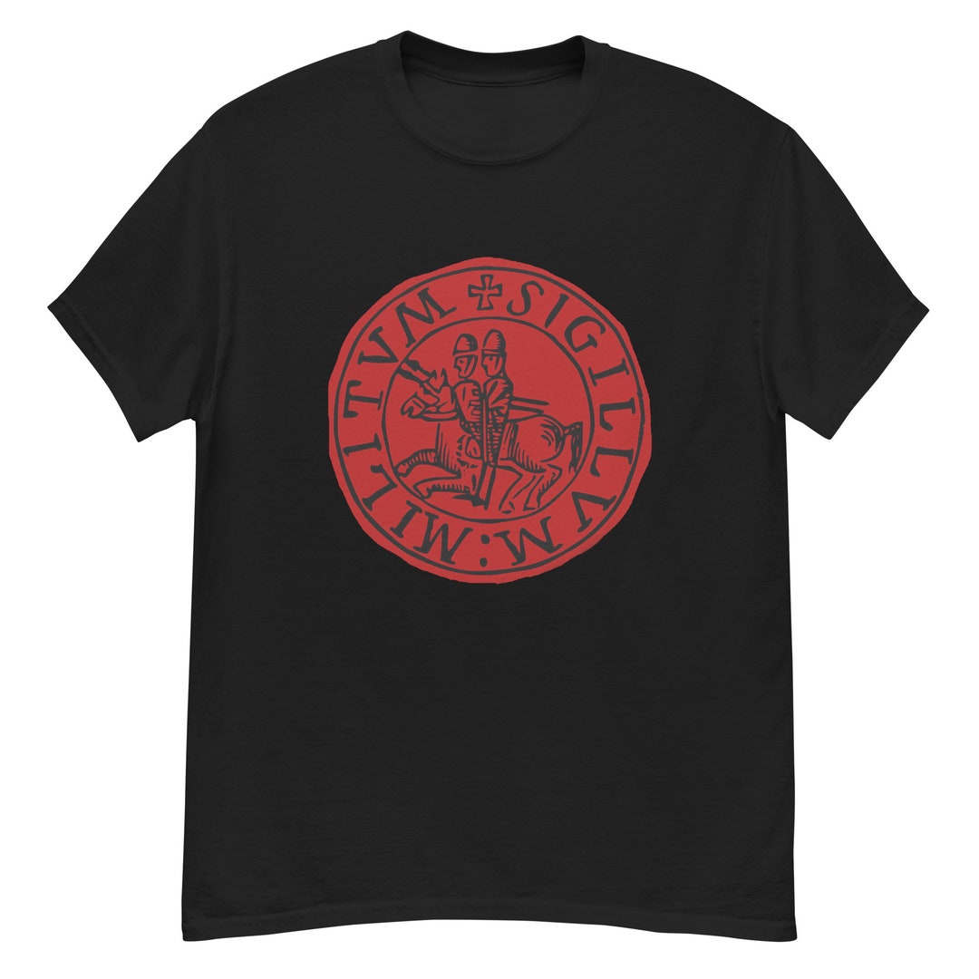 Seal Of The Knights Templar Tee Etsy