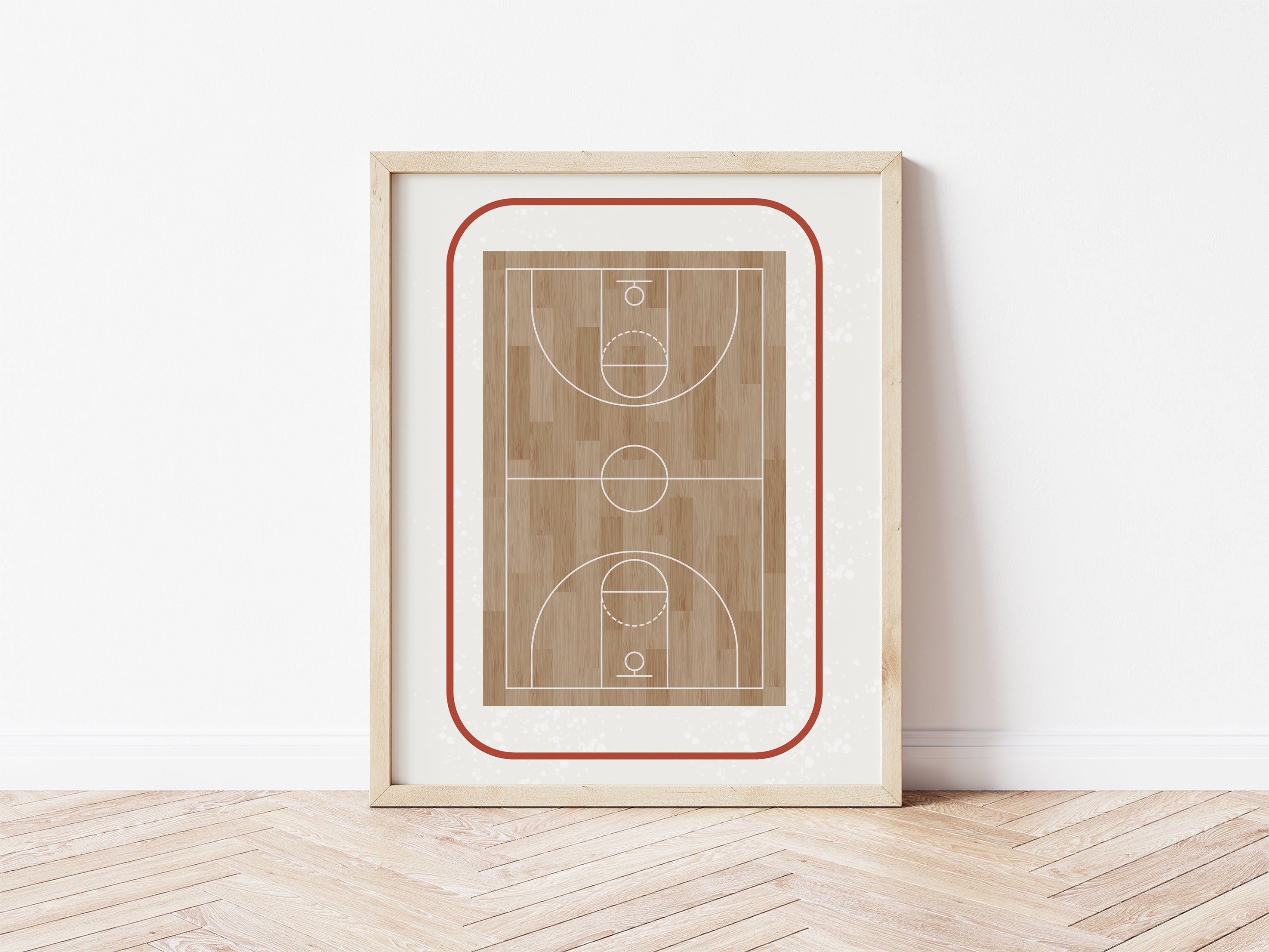 Three Basketball Prints Vintage Basketball Art Dorm Room Art Game Room ...