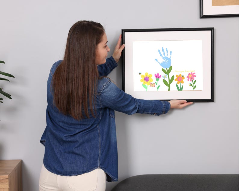 Handprint Craft Printable -I Love You Bunches Keepsake Printable - Digital Download - Etsy