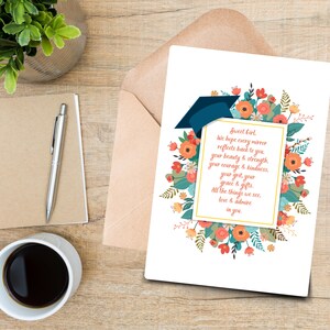 Sweet Girl Graduation Card Instant Download for Her Big Day - Etsy