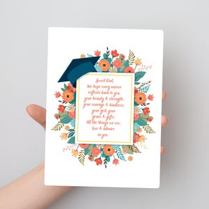 Sweet Girl Graduation Card Instant Download for Her Big Day - Etsy