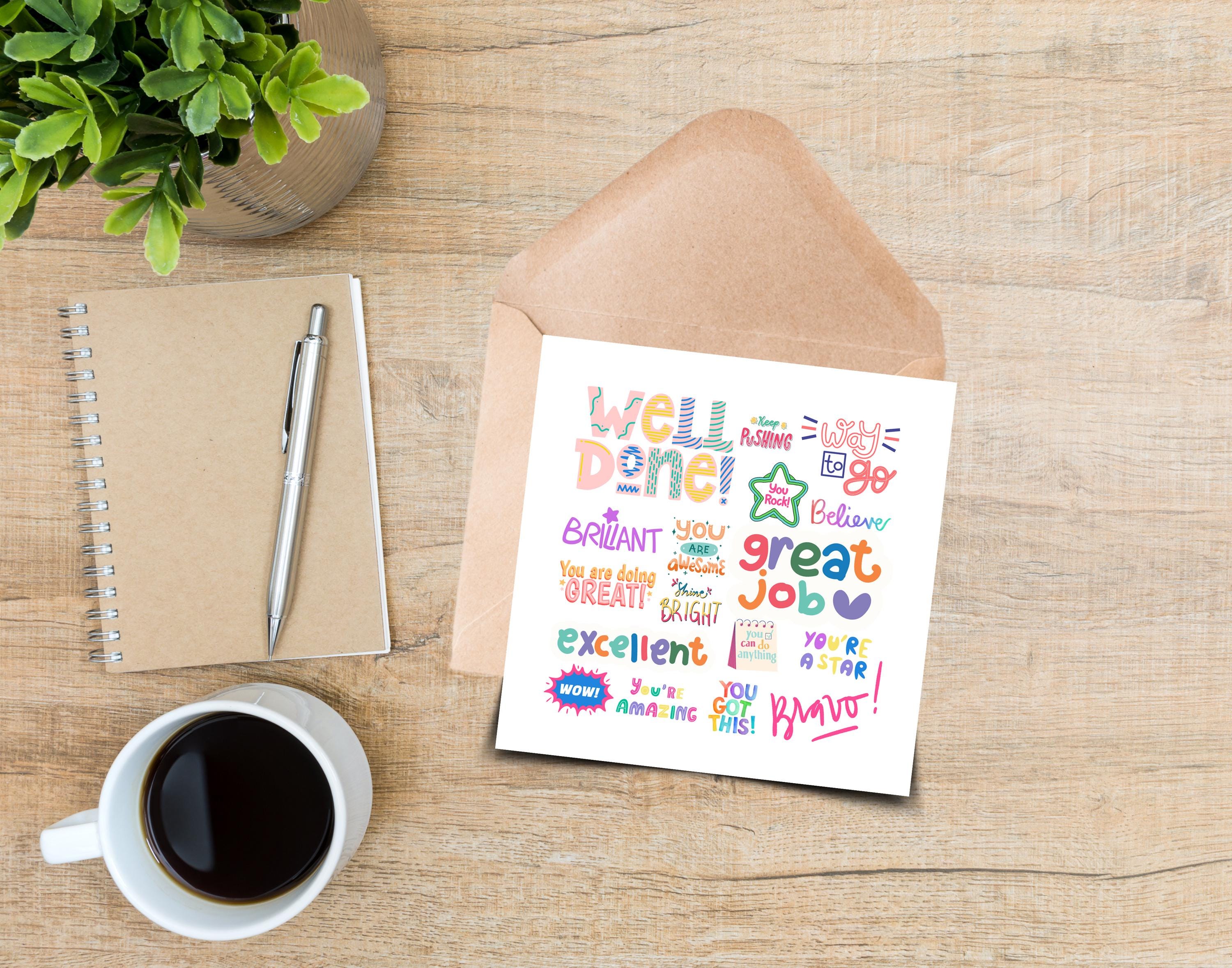 Awesome Achievement Card - Well Done Printable for Any Occasion ...