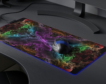 Rgb Lights Led Mouse - Etsy