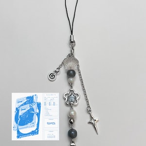 Ocean Phone Charm | Wave to Earth Inspired Phone Charm - Etsy