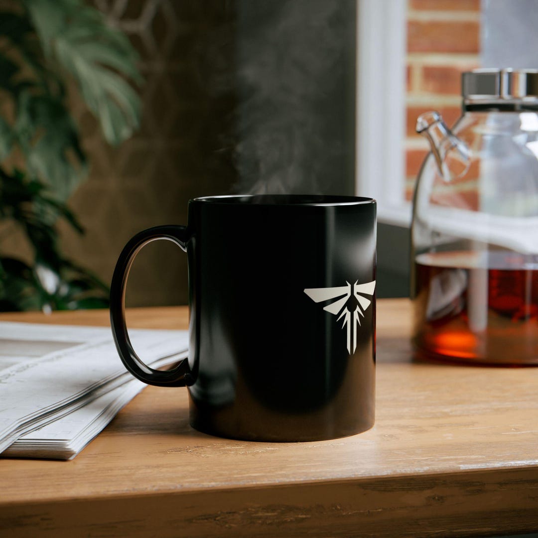 The Last of Us Part II Firefly Logo Mug | 11oz Black Mug With TLOU ...