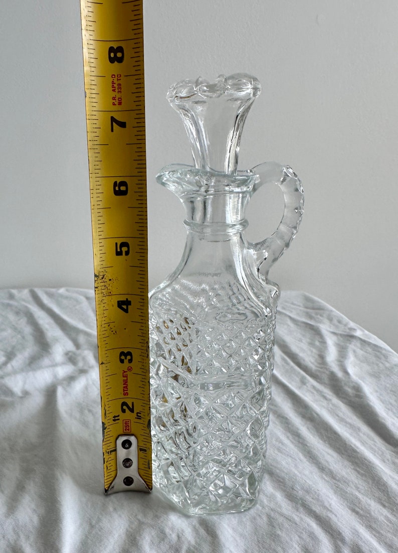 Vintage Anchor Hocking Glass Cruet - Etsy