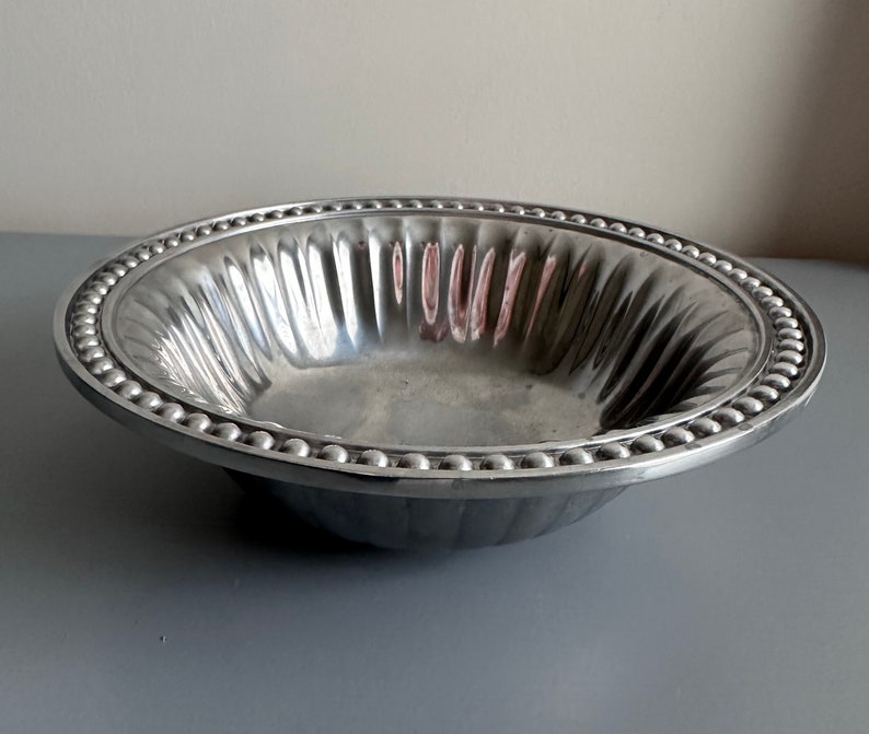 Wilton Armetale 8 Pewter Serving Bowl - Etsy