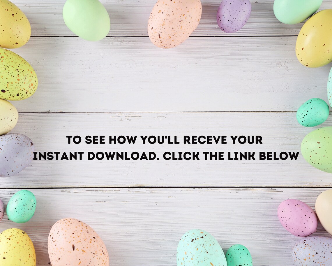 Easter Scavenger Hunt Printable Download Indoor Treasure Hunt and ...