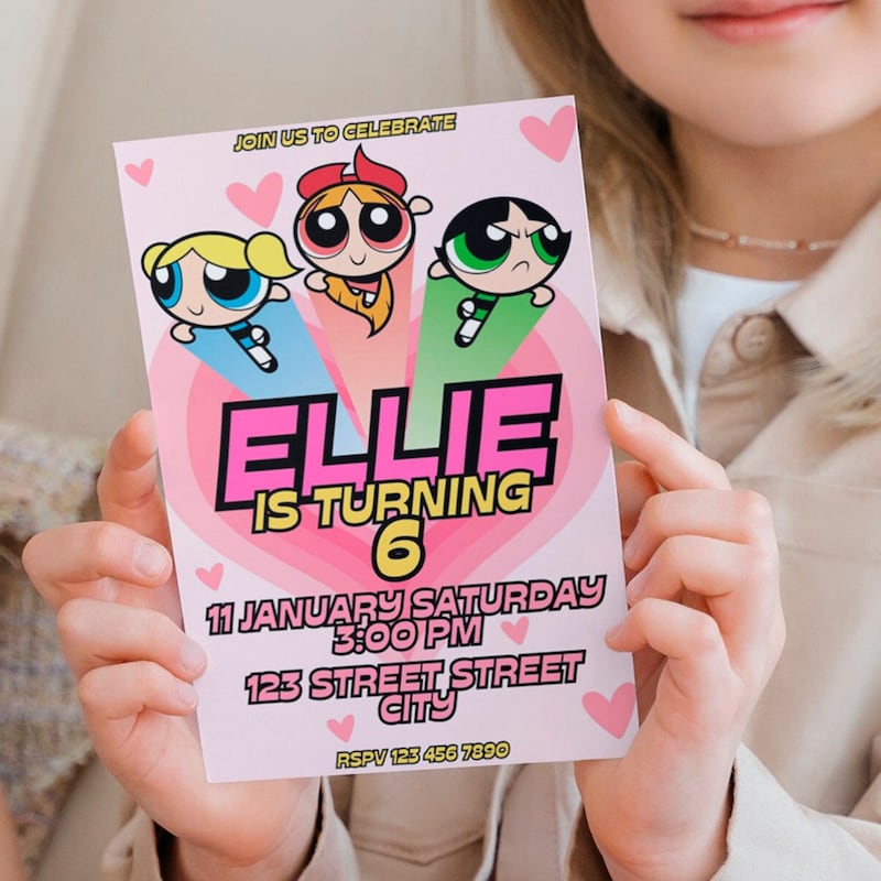Powerpuff Girls Birthday - Etsy