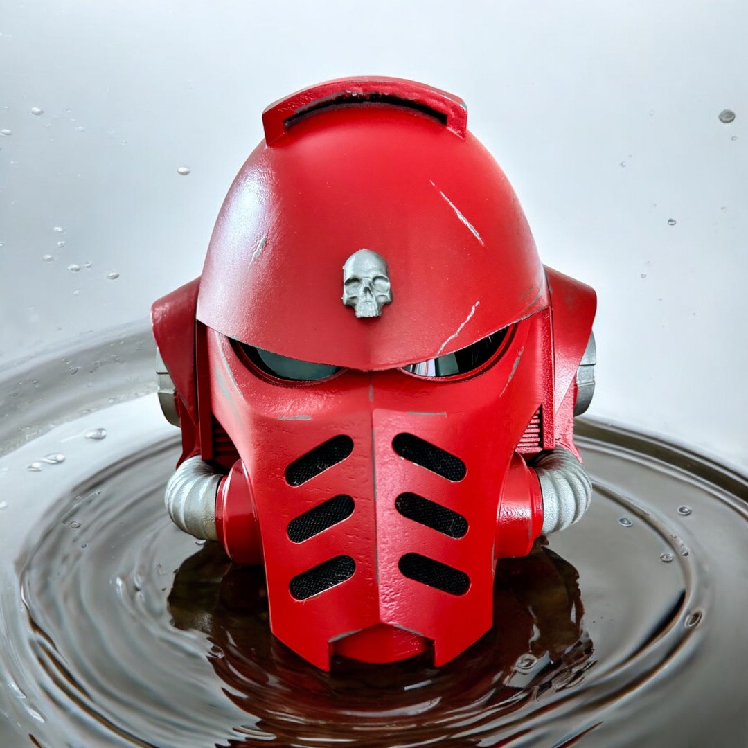Blood Angels Space Marine Helmet. - Etsy