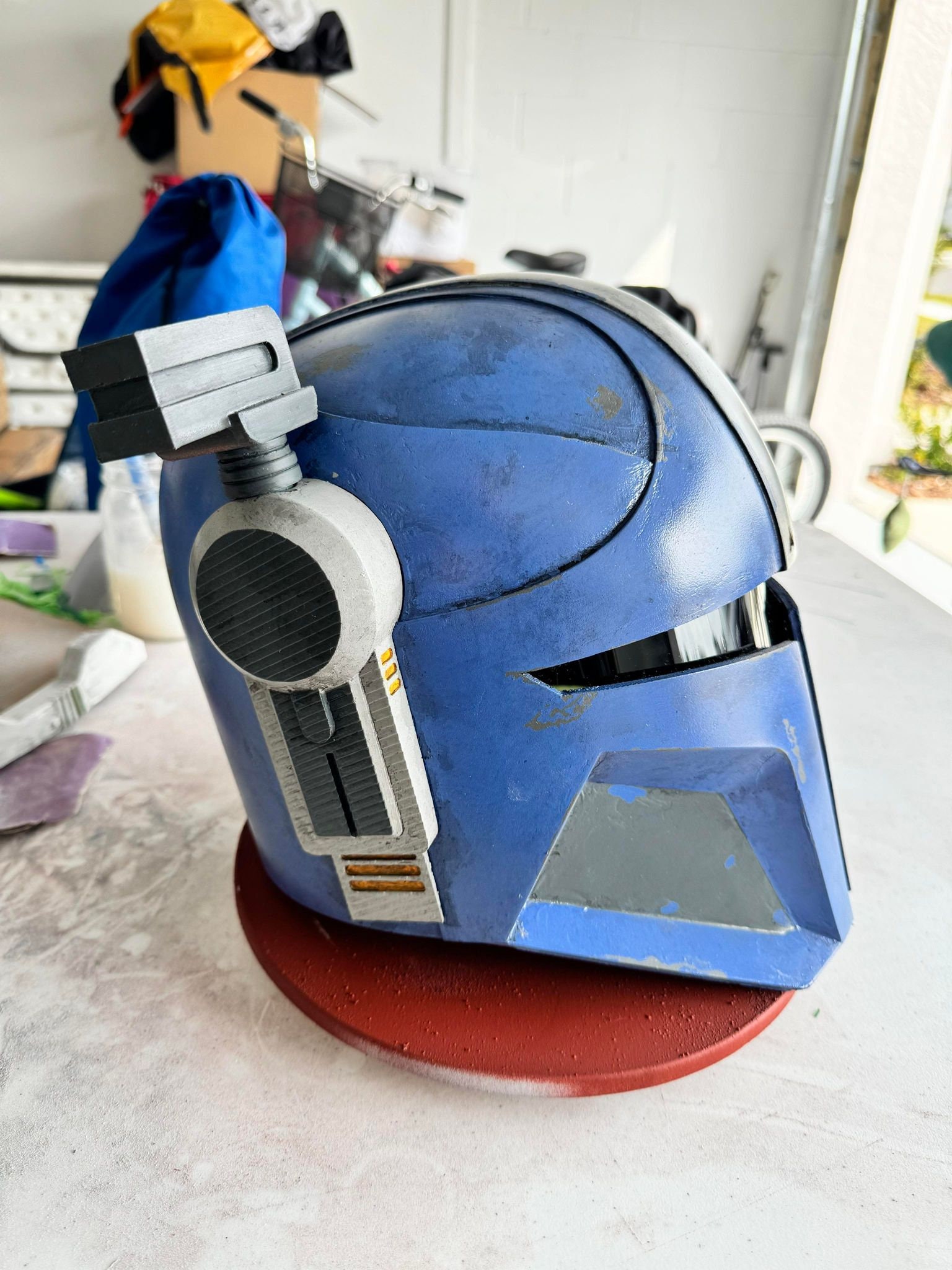 Custom Heavy Mandalorian Helmet - Etsy