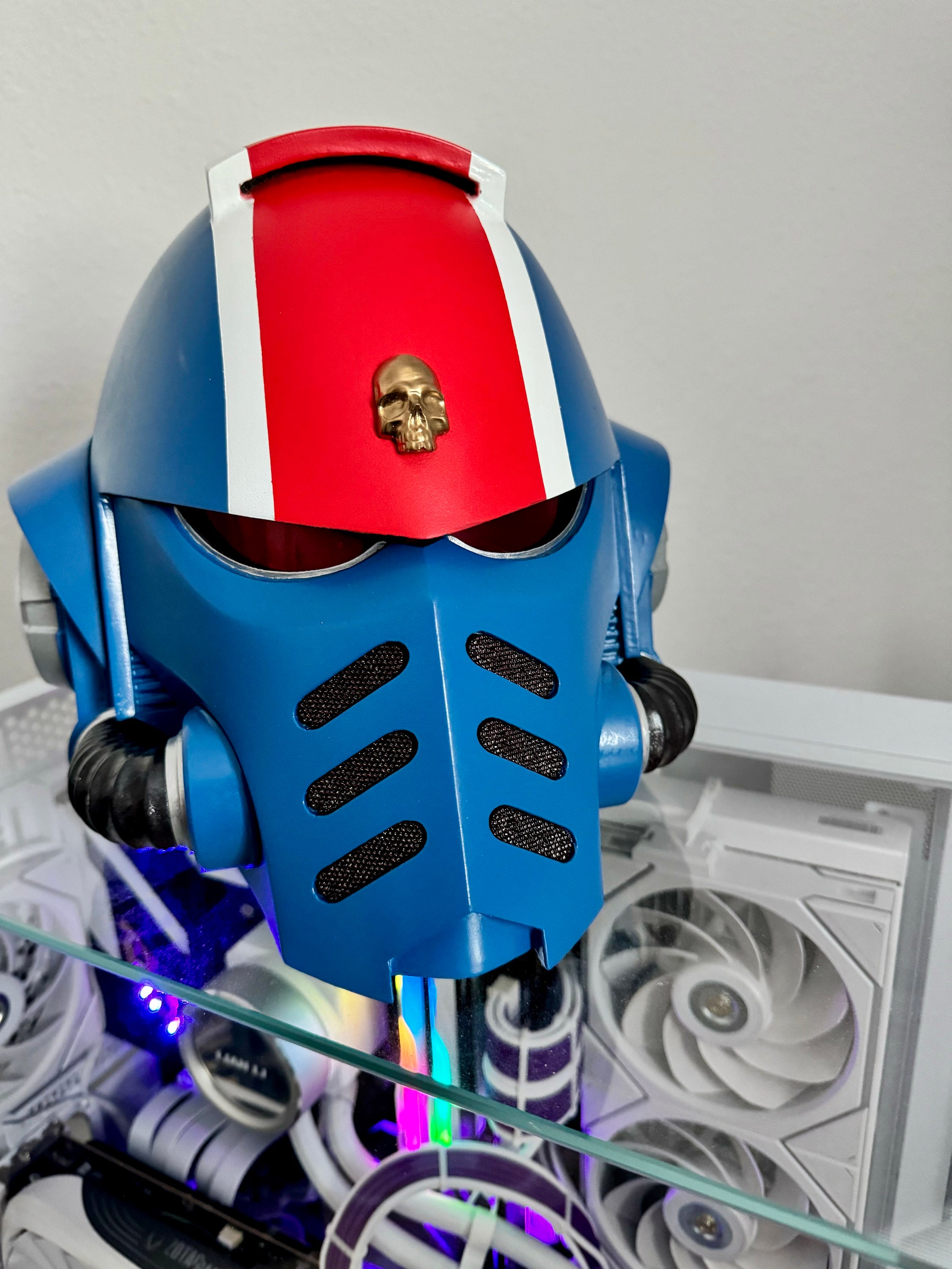 40k Space Marine Helmet - Etsy
