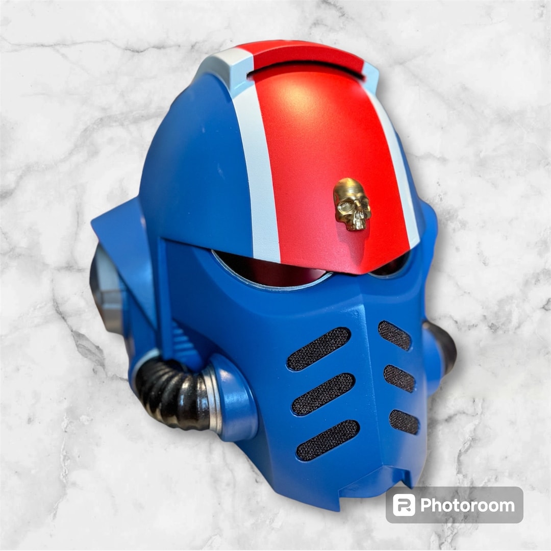 40k Space Marine Helmet - Etsy