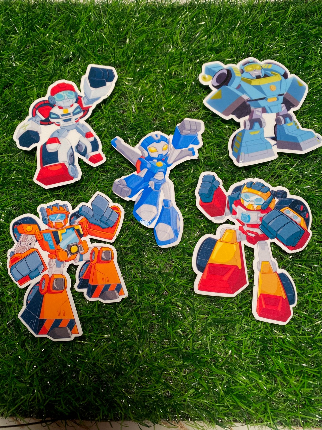 Transformer Rescue Bot Acadamy Stickers, Water Bottle Sticker, Stickers ...