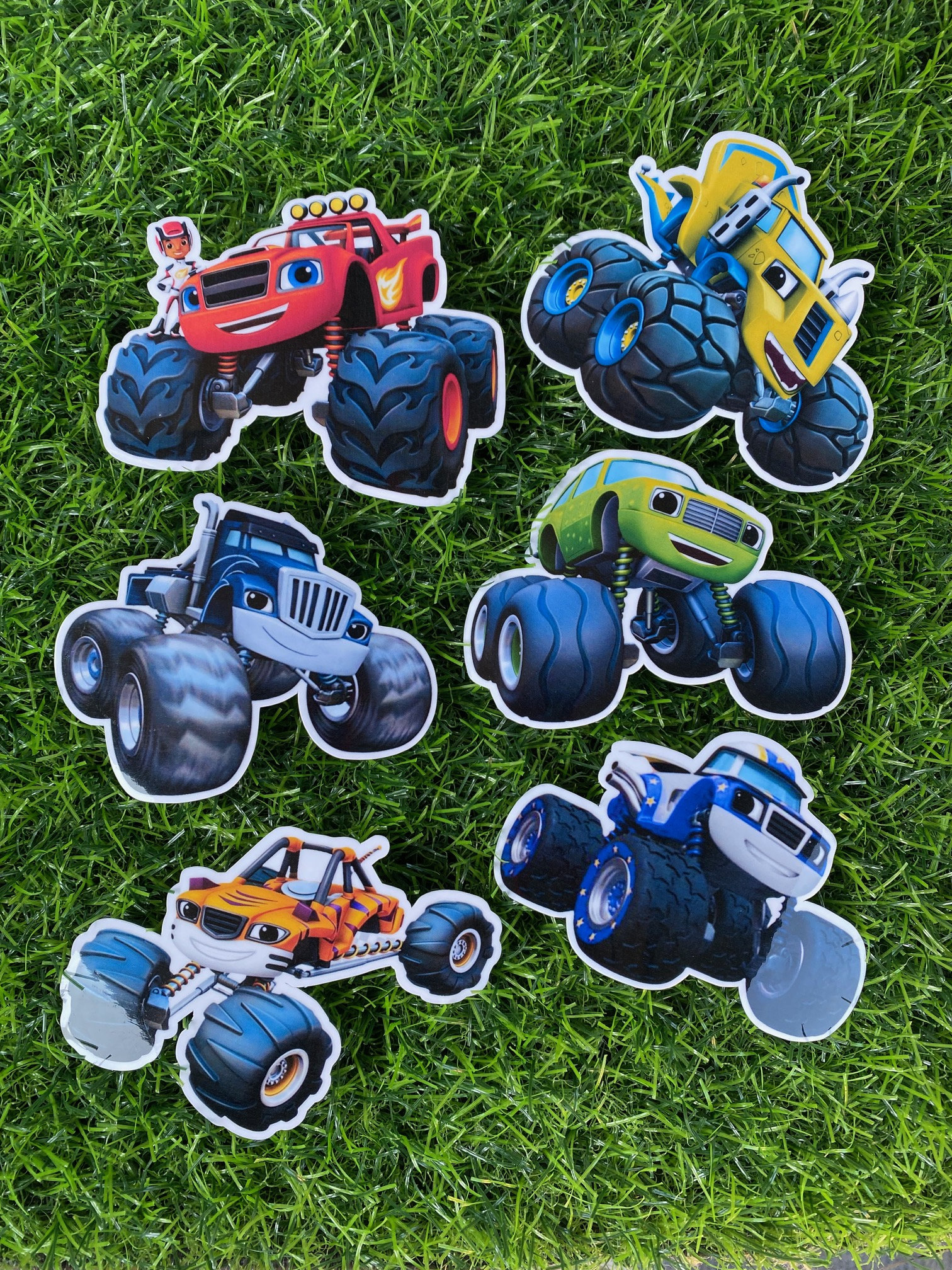 Blaze and the Monster Machines, Water Bottle Sticker, Stickers, Laptop ...