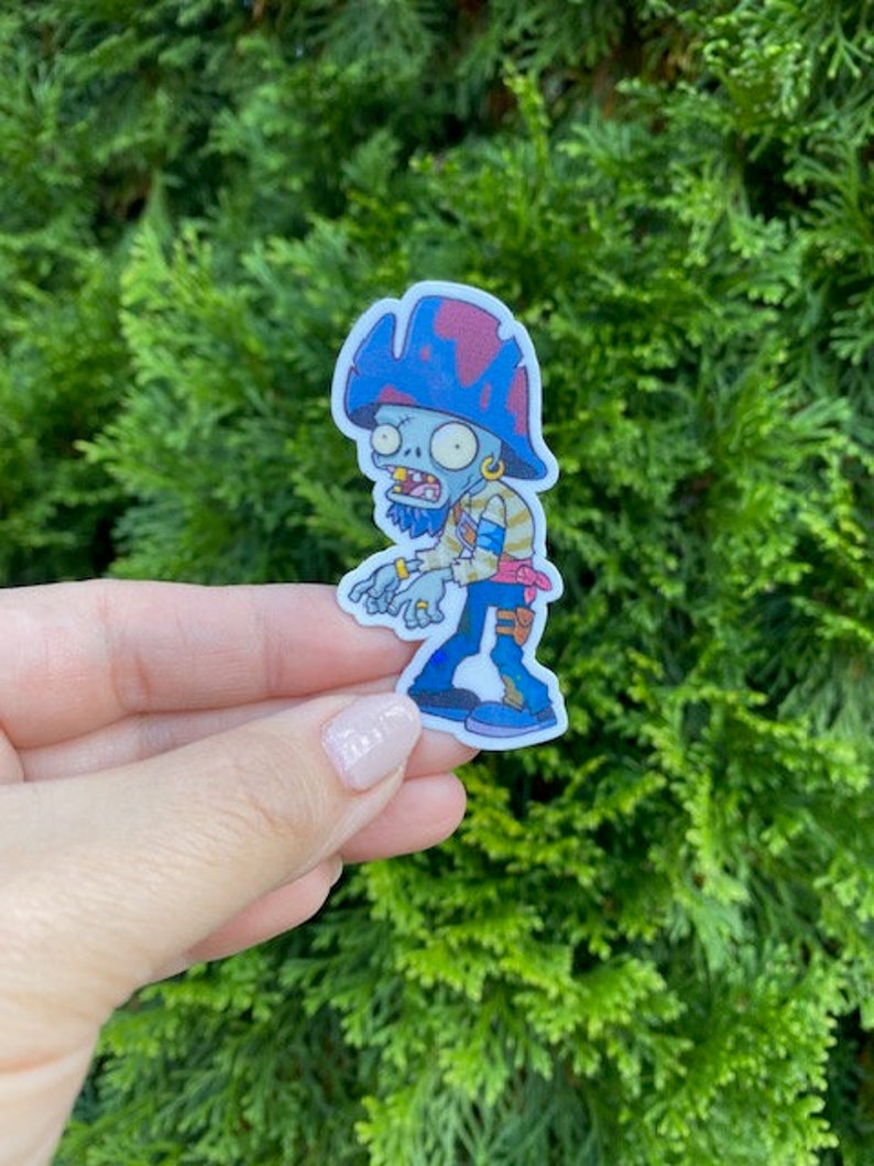 Plant Vs Zombies, Water Bottle Sticker, Stickers, Laptop Stickers ...