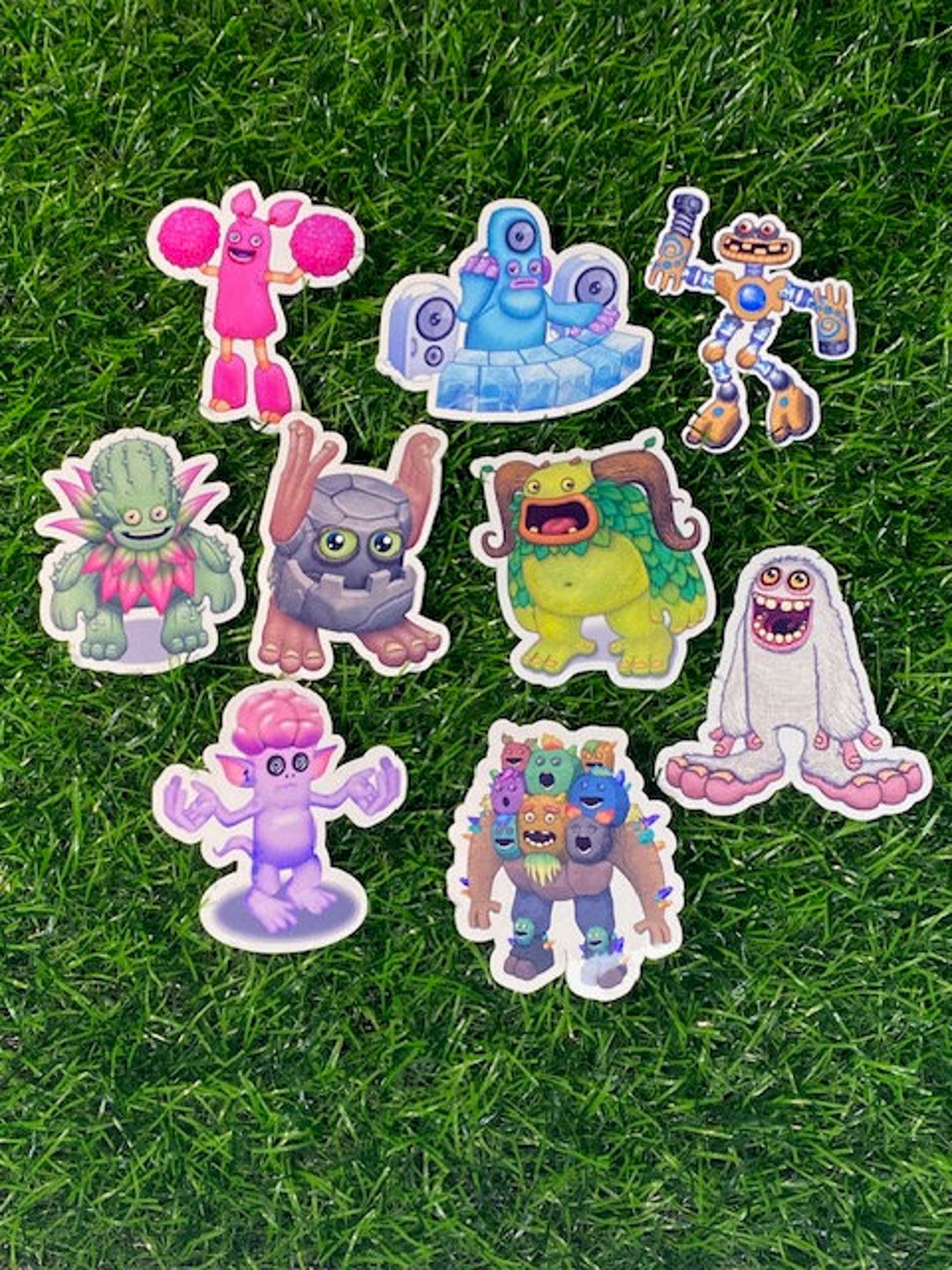 My Singing Monsters Stickers, Water Bottle Sticker, Stickers, Laptop ...
