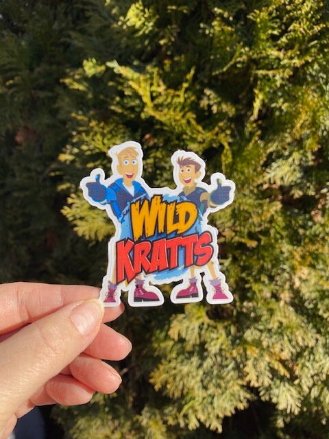 Wild Kratts, Water Bottle Sticker, Stickers, Laptop Stickers, Decals - Etsy