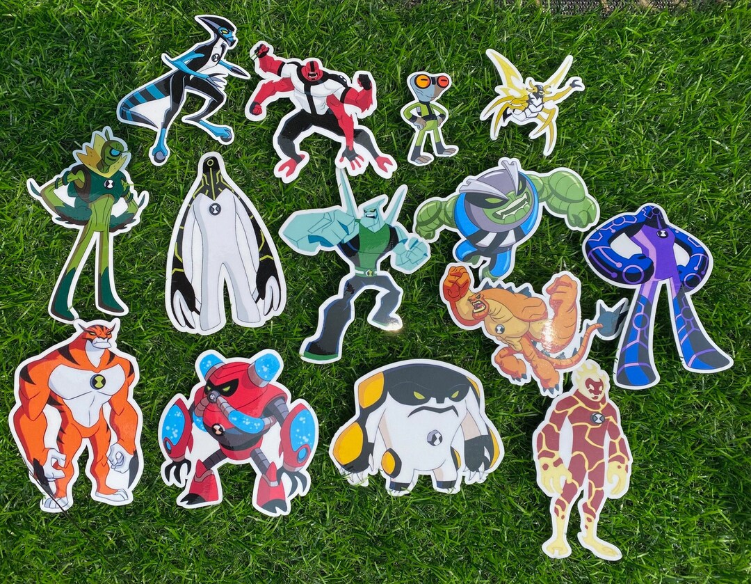 Ben 10 Stickers, Water Bottle Sticker, Stickers, Laptop Stickers ...