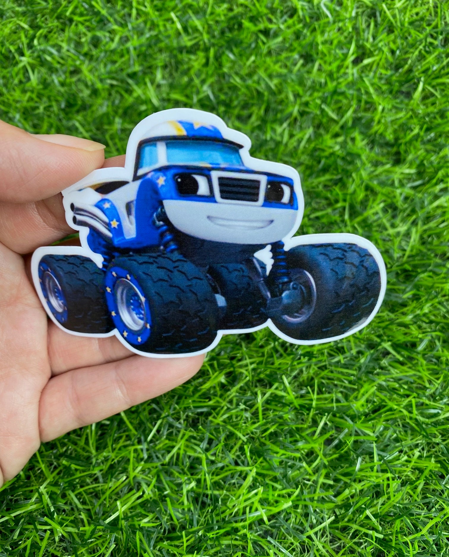 Blaze and the Monster Machines, Water Bottle Sticker, Stickers, Laptop ...