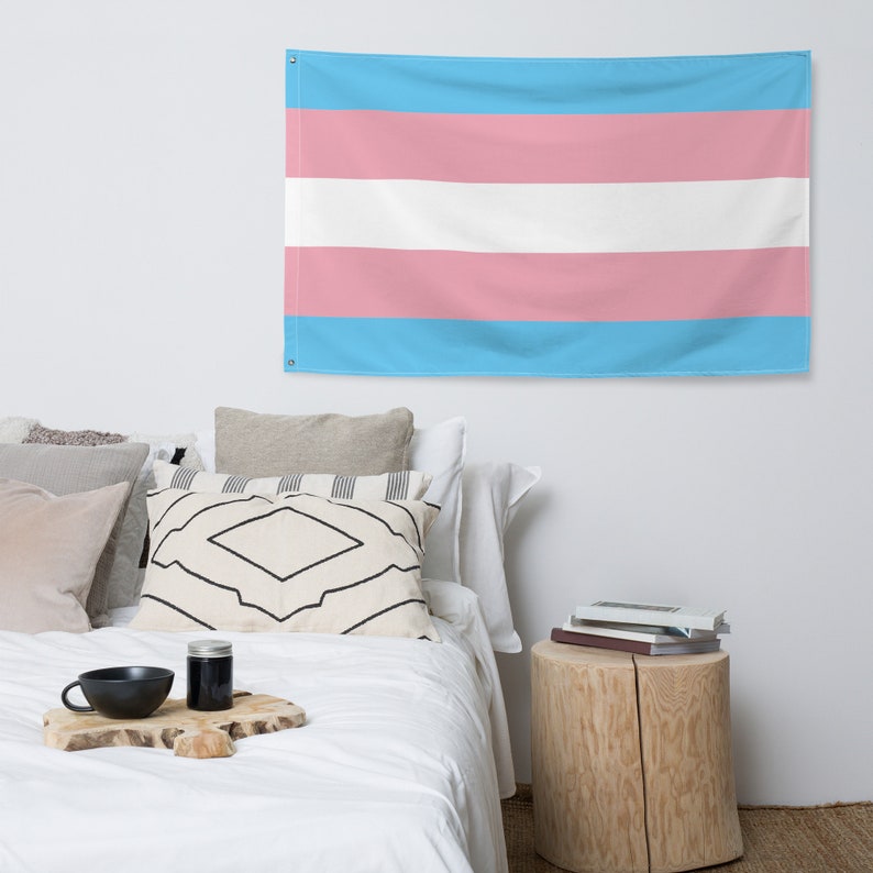 Trans Pride Flag - LGBTQ Pride, Trans Flag, Transsexual Pride, Csd Flag ...