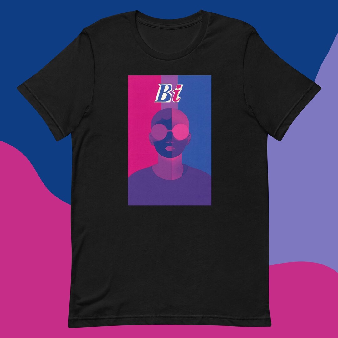 Bi Pride Shirt - Bi Pride Unisex T-shirt - Bi Flag Shirt - LGBT Shirt ...