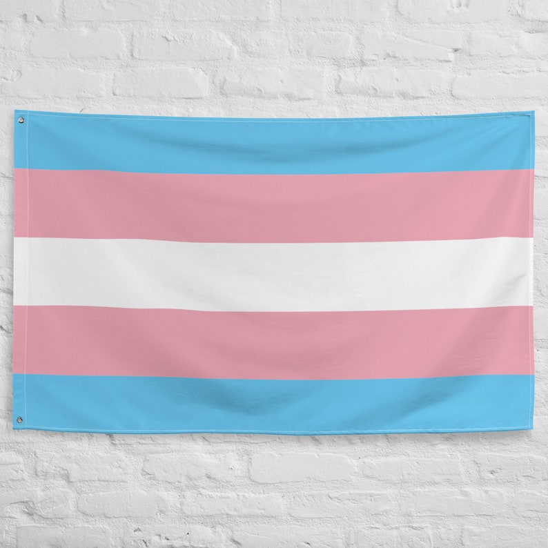 Trans Pride Flag - LGBTQ Pride, Trans Flag, Transsexual Pride, Csd Flag ...
