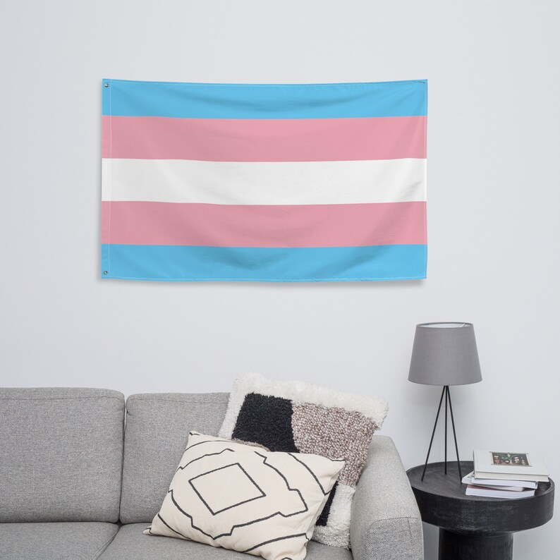 Trans Pride Flag - LGBTQ Pride, Trans Flag, Transsexual Pride, Csd Flag ...