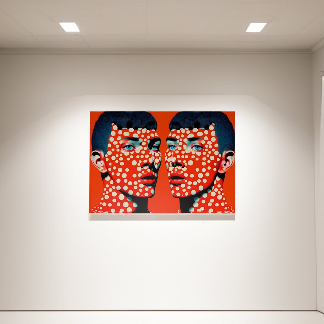 Pride Reflections Surreal LGBTQ Art, Dotted Dreams, Queer Visual, LGBTQ ...