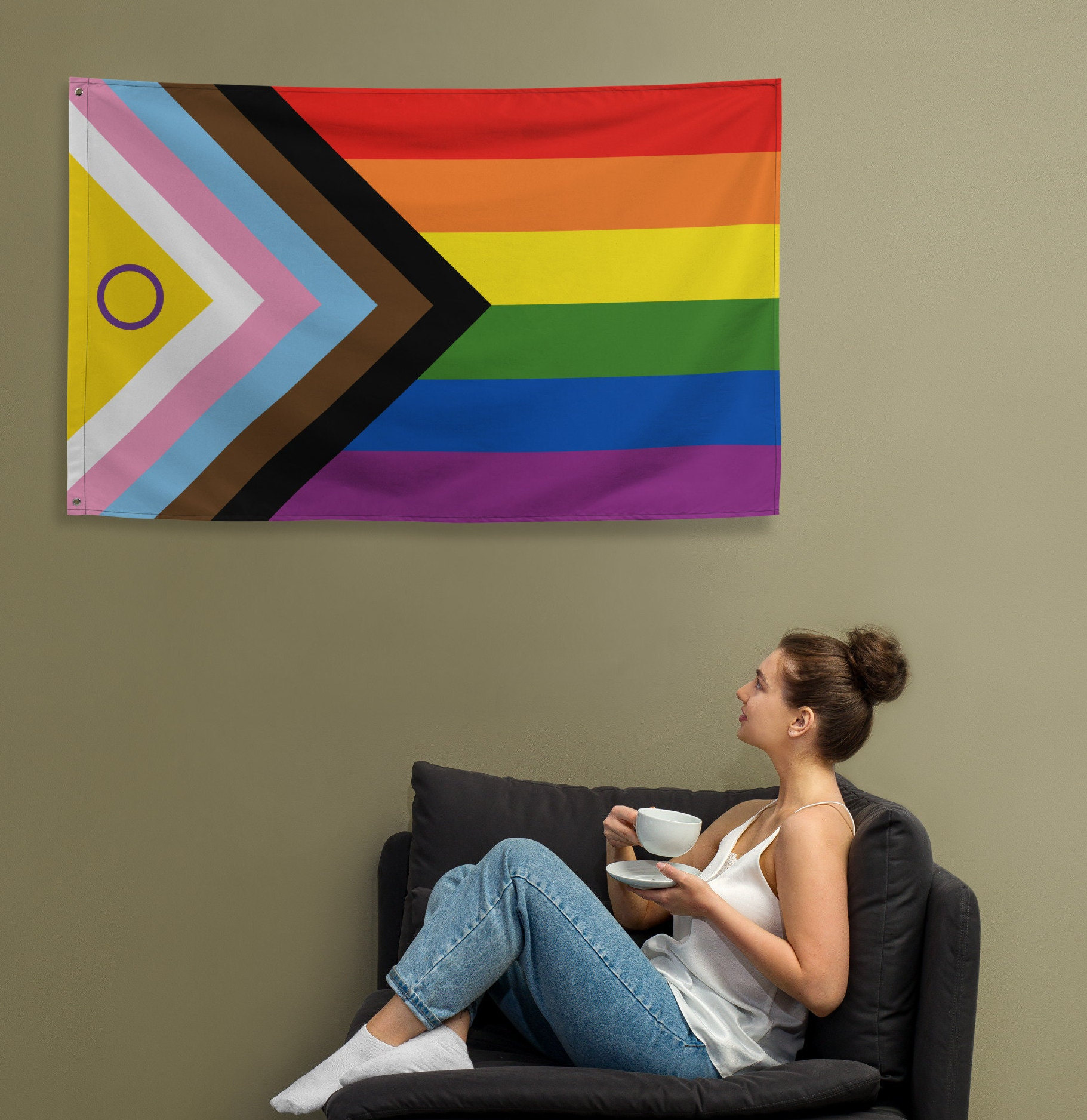 Inter* Inclusive Pride Flag - LGBTQ+ Flag, Lgbtq Pride Flag, Inter ...