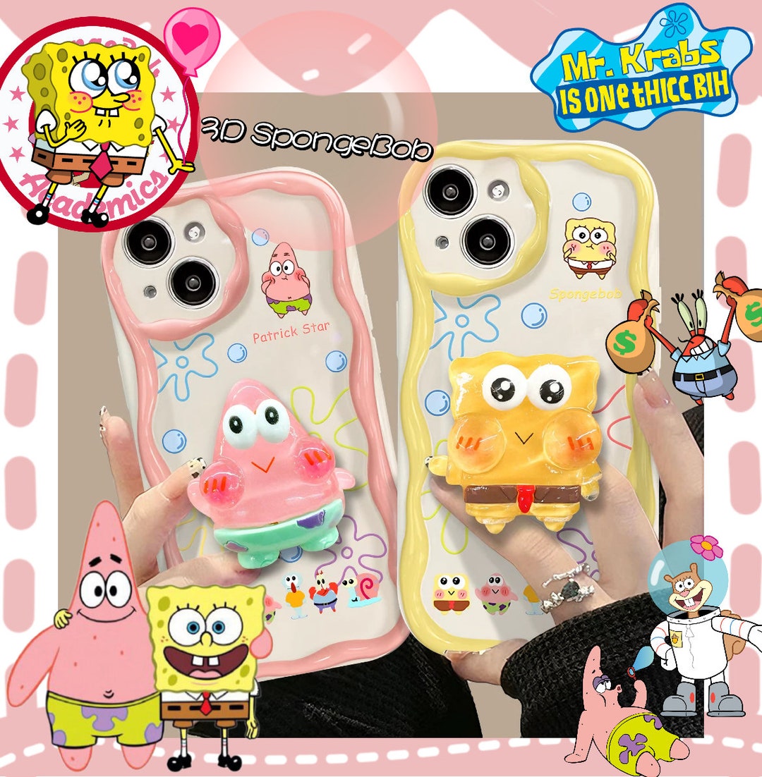 3D Spongbob/partick Star Phone Case - Etsy