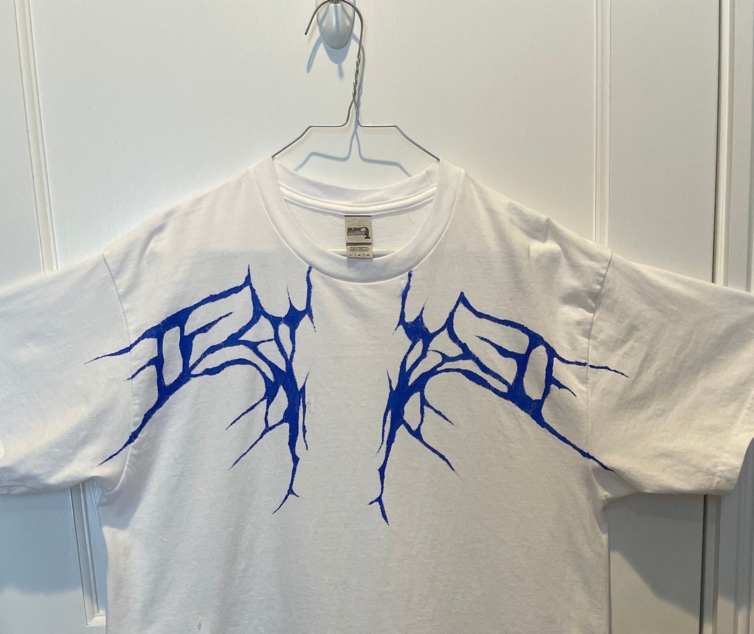 Blue Angel Wings Cybersigilism and Agrogoth Inspired Streetwear T-shirt ...