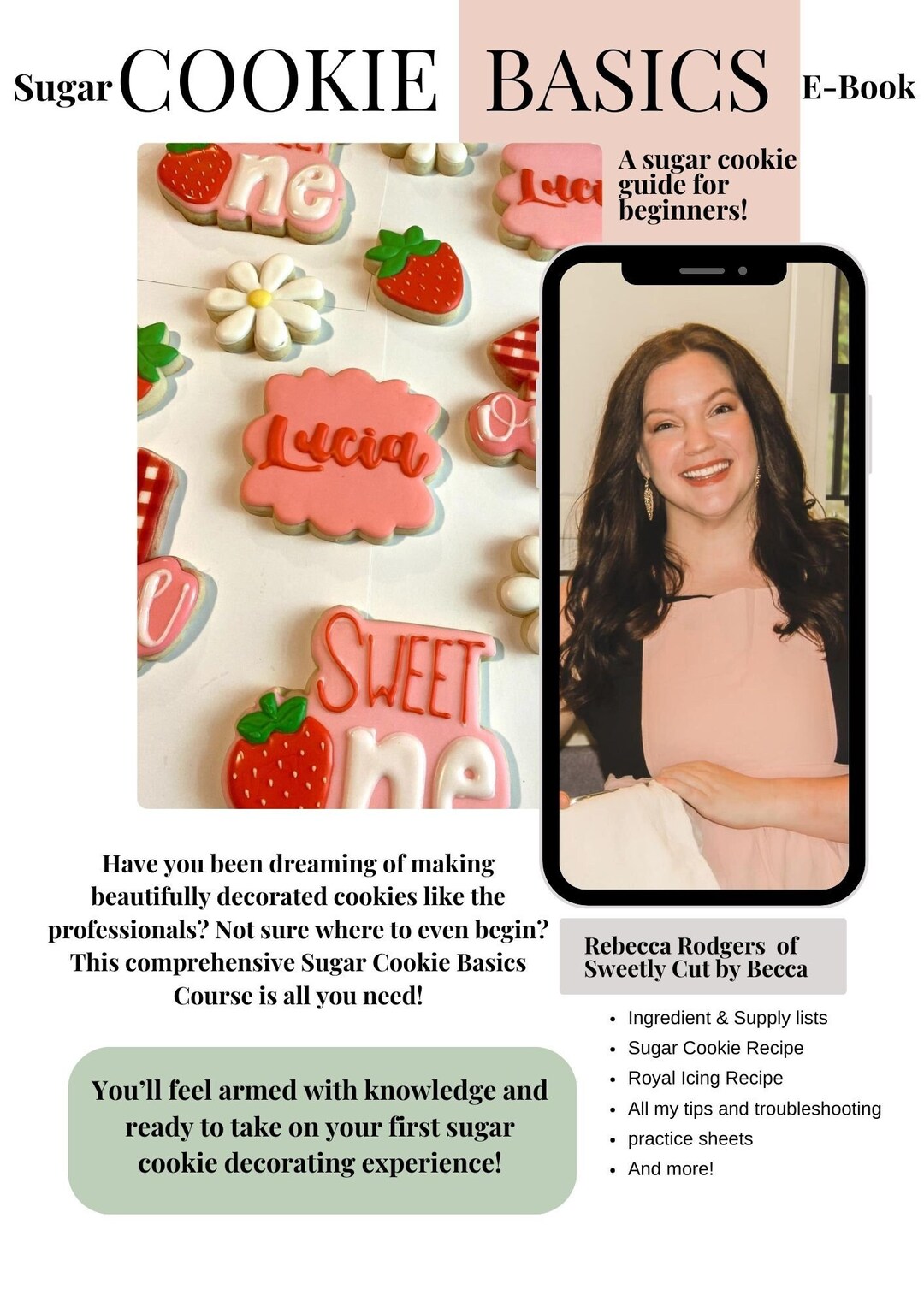 Sugar Cookie Basics - an Intro Course for Complete Beginners; Learn How ...
