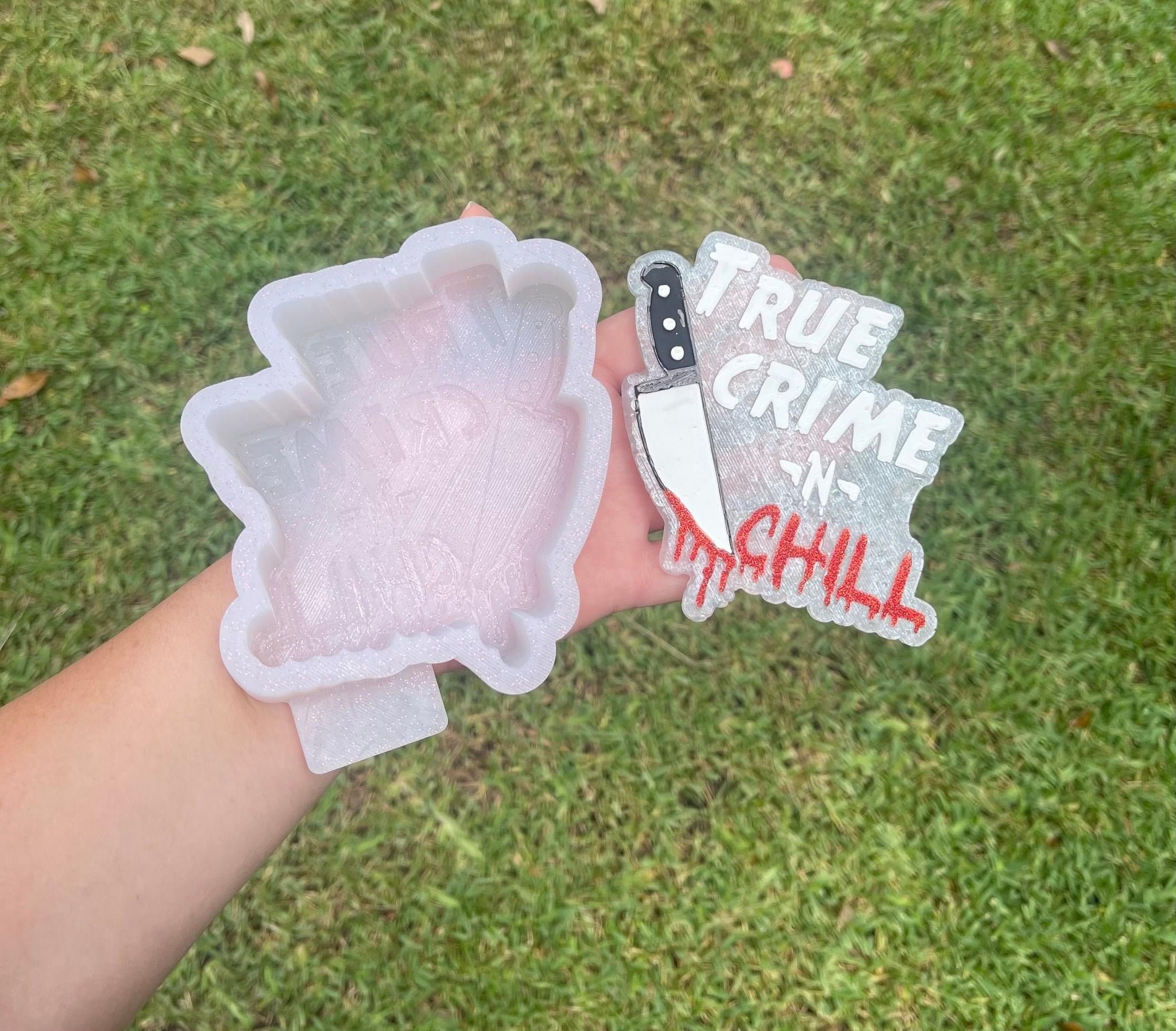 True Crime N Chill Silicone Mold Freshies Silicone Molds - Etsy